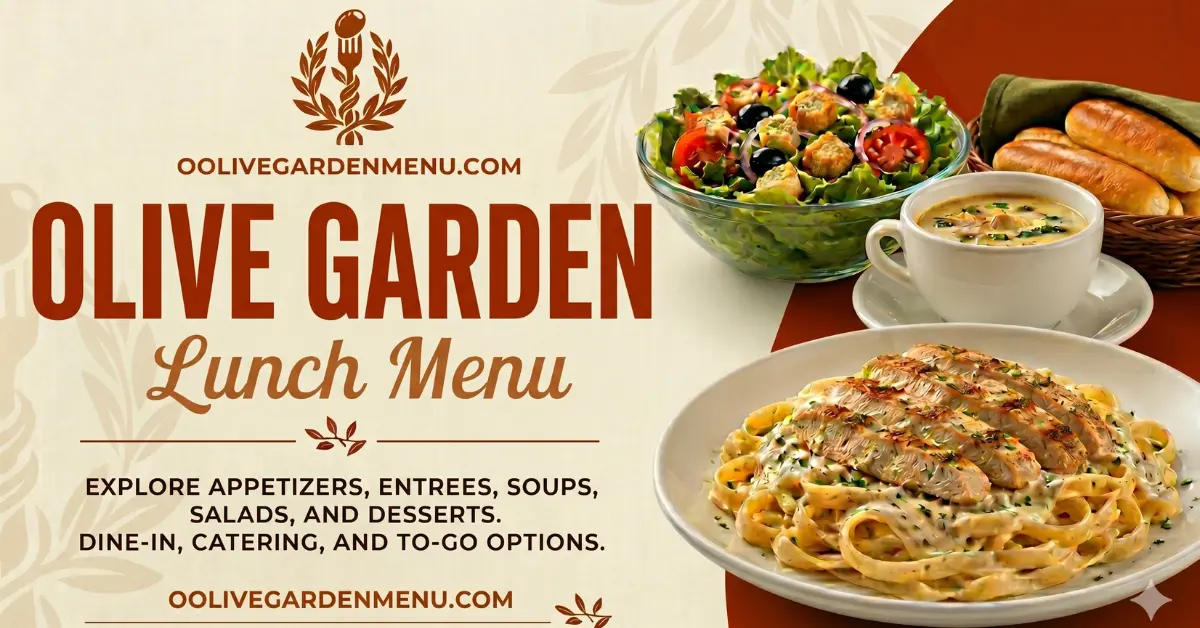 Olive Garden Lunch Menu Prices 2026: Deals & Hours